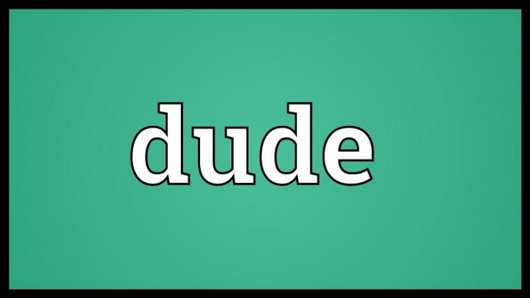 Dude là Gì? Cách Sử Dụng Phổ Biến của Dude Hiện Nay